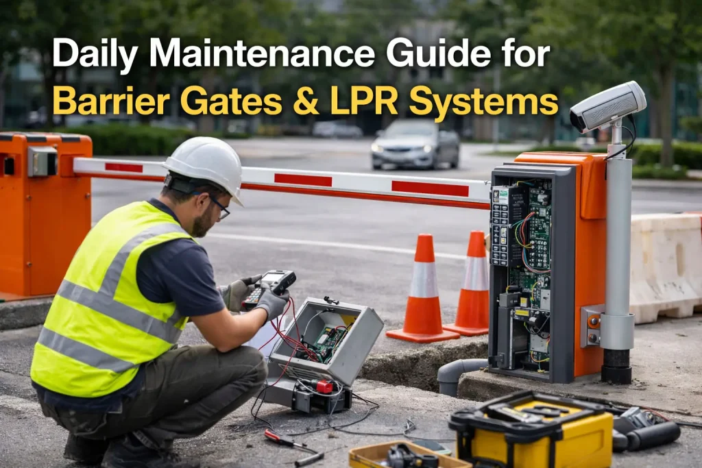 Daily Maintenance Guide for Barrier Gates and License Plate Recognition ...